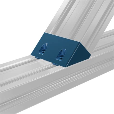 45x90mm 45 Degree Inline Connector With Locators Vention