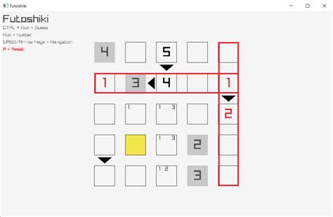 GitHub Vedangjavdekar Raylib Futoshiki Futoshiki Game In Built