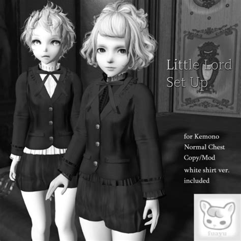 Second Life Marketplace Demo Kemono Clothes Fuayu Little Lord Set Up