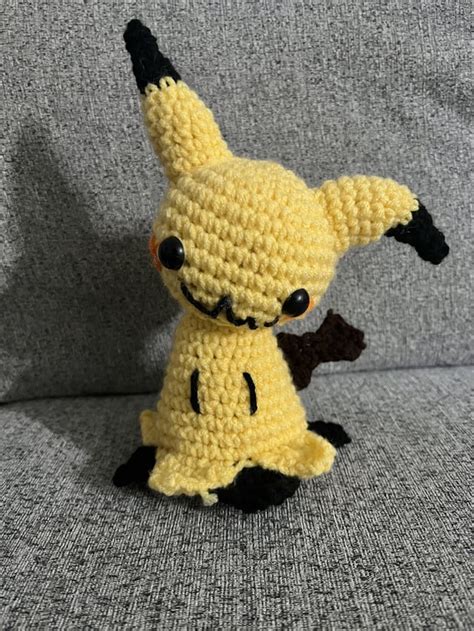 Mimikyu Plushie I Made For A Convention R Nintendostitch