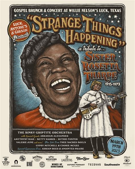 Strange Things Happening A Tribute To Sister Rosetta Tharpe
