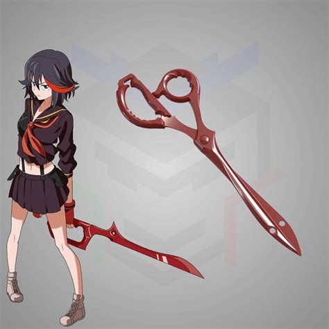 Ryukos Scissor Sword [stl Files] Kill La Kill Etsy