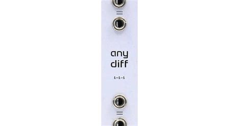 Diff A Subtractive Eurorack Module From Any Frequency On Tindie