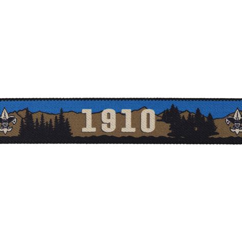 Scouting America 115 Years Collectors Web Belt Scouting America