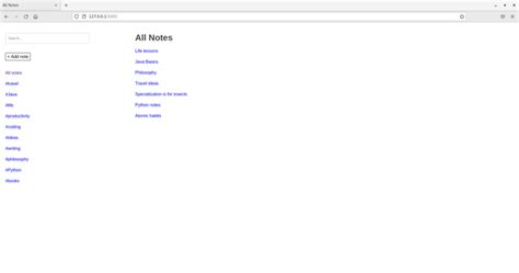i made a simple open source personal knowledge management app r madeinpython