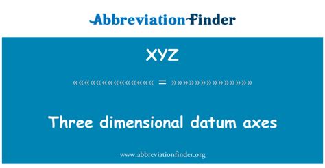 Xyz Significa Tres Ejes De Referencia Dimensional Three Dimensional