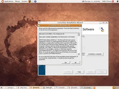 running windows programs on ubuntu 8 10 with crossover linux pro 7 1 0