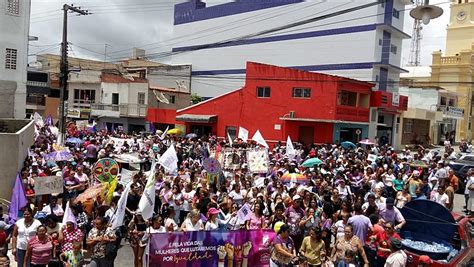Mulheres Ocupam As Ruas Na Marcha Pela Vida Das Mulheres E Agroecologia