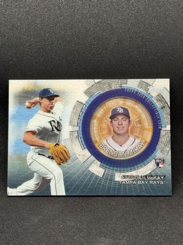 Brendan Mckay 2020 Topps Tbc Bm Commemorative Topps Coin Rookie Rc