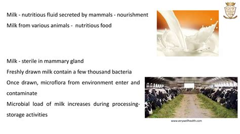 Microbiological Analysis Of Milk Part I PPTX Agriculture Industries