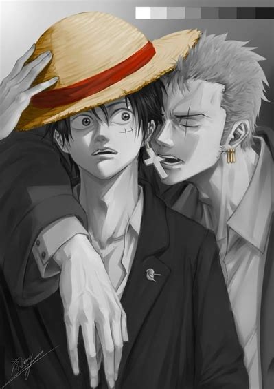 Hist Ria O Casal Separado Zoro X Luffy Parto De Mokey D Luffy