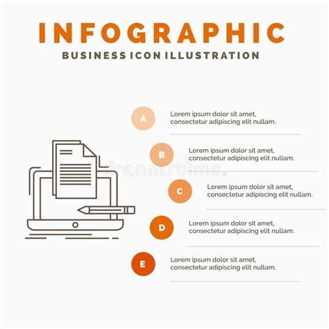 Coder Coding Computer List Paper Infographics Template For Website