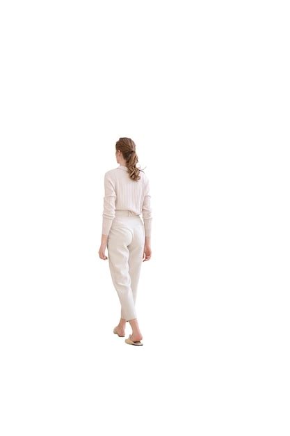 Free Psd Adult Woman Wearing A Blank Shirt