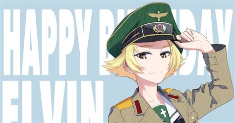 ガールズandパンツァー 2021エルヴィン誕生日 おりたこのイラスト Pixiv