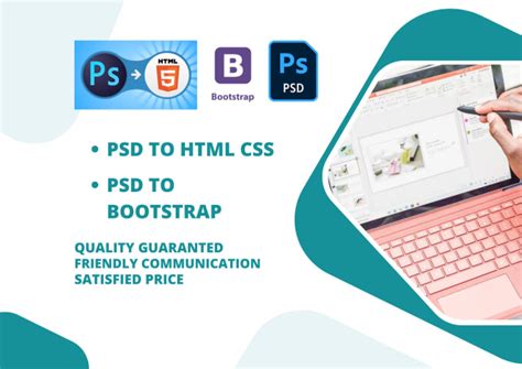 Convert Psd Jpeg Figma To Html Css Bootstrap By Areefawaqar Fiverr