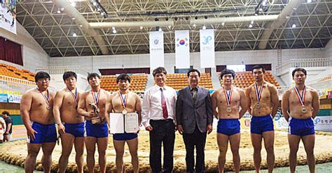 영월군청 증평인삼배전국장사씨름대회 준우승