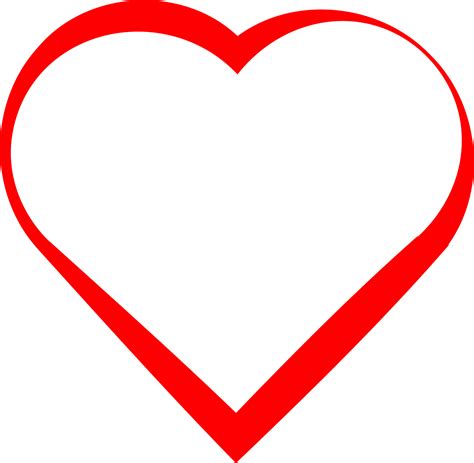 Red Heart Icon Illustration Love Signs In Red Colors 13083617 Png