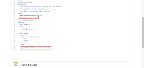 Quick Start For Your First Ai Project Using Sap Ai Core Sap Tutorials