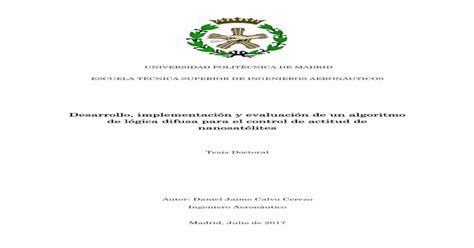 Desarrollo Implementación Y Evaluación De Un Algoritmo De Pdf Document