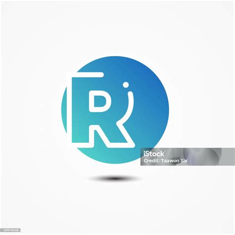 벡터 원형 심볼 레터 R 디자인 미니멀리스트 0명에 대한 스톡 벡터 아트 및 기타 이미지 0명 개념 개성 개념 Istock