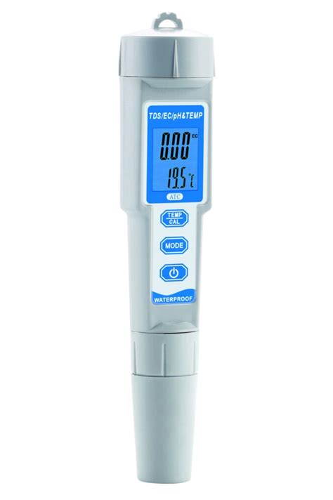 4 In 1 Ph Tds Ec Temp Meter Waterproof Ph Meter At Vicedeal