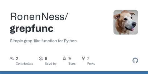 github ronenness grepfunc simple grep like function for python
