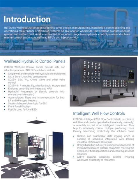 Introduction Intechs