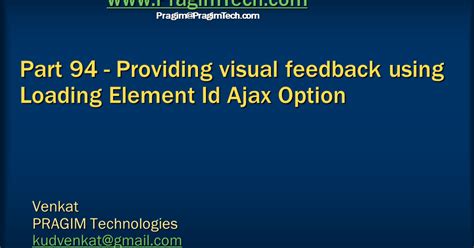 Sql Server Net And C Video Tutorial Part 94 Providing Visual Feedback Using Loading