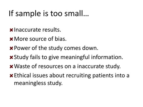 Sample Size Calculation PPTX Biological Sciences Science