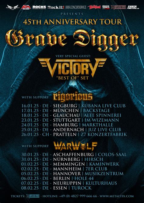 Grave Digger Announce New Album “bone Collector” Metalheads Forever