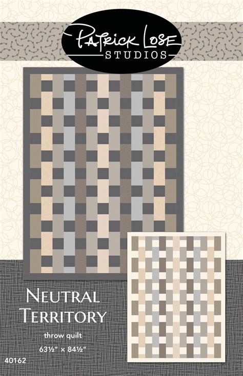 Neutral Territory Quilt Pdf Digital Pattern