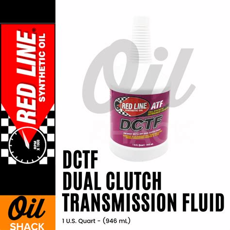 Red Line Dctf Dual Clutch Transmission Fluid 1 Quart Oil Shack
