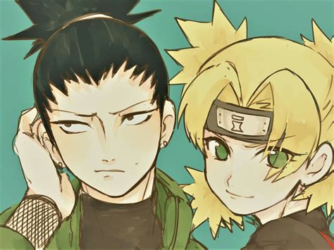 Temari And Nara Shikamaru Naruto Drawn By Tamu Tei Fujou Danbooru