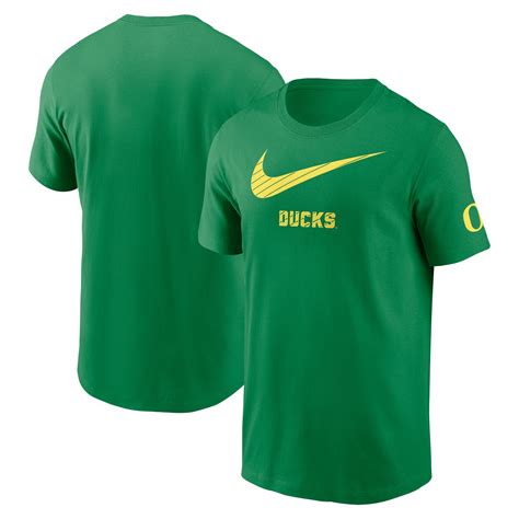 Mens Nike Green Oregon Ducks Campus Mascot T Shirt