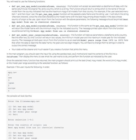 PROJECT Using Pandas For Data Analysis And Chegg