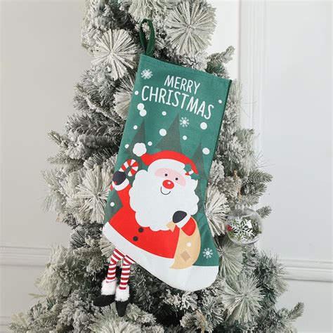 Новогодний носок для подарков - купить по выгодной цене в интернет ...