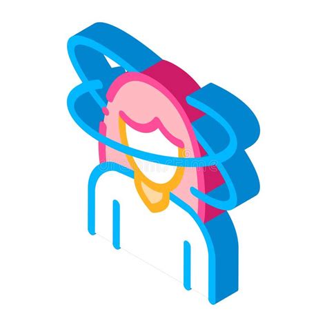 Delay In Menstruation Isometric Icon Vector Illustration Stock Vector