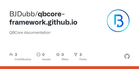 Github Bjdubbqbcore Qbcore Documentation