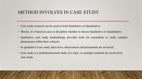 Case Study Ppt