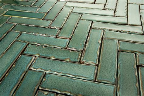 Textured Green Rectangular Tile Mrhqba 18c Veelvlak Frēodōm