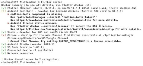 flutter在mac电脑上搭建ios开发环境 flutter开发手册