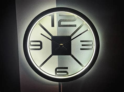 Sci Fi Themed Clock Light By Jf Villemuremakerworld Download Free 3d