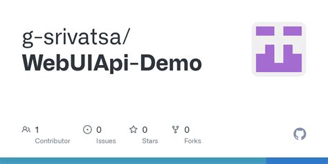 Github G Srivatsa Webuiapi Demo