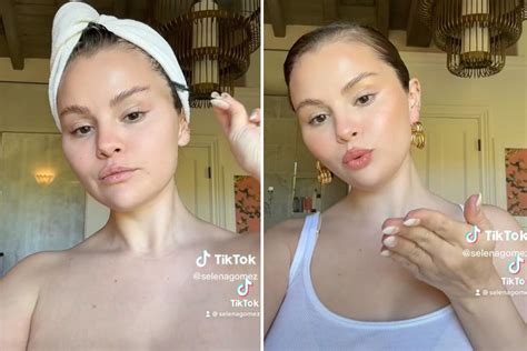 See Selena Gomez Go From Make Up Free To Everyday Glam In Getting Ready
