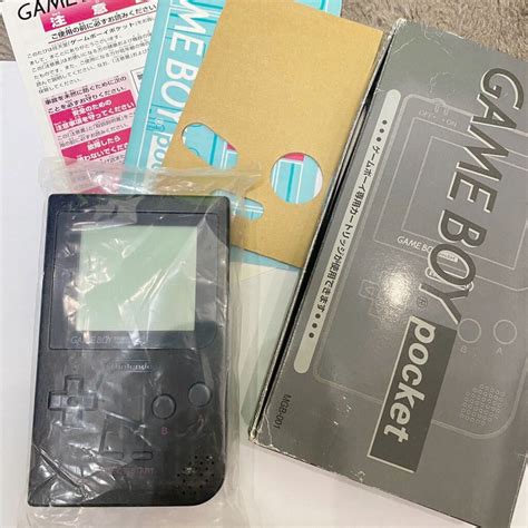 Yahooオークション ゲームボーイポケット 極美品 希少 レア ブラッ