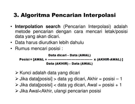 7 Metode Pencarian Data Array Ppt