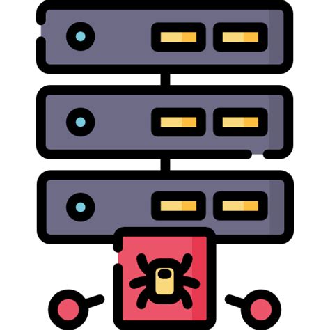 Server Special Lineal Color Icon Server Special Lineal Color Icon