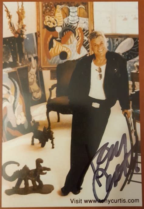 Tony Curtis Originalni Avtogram