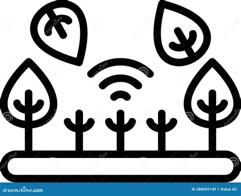 Smart Garden Line Icons Collection Algebra Geometry Calculus Trigonometry Statistics