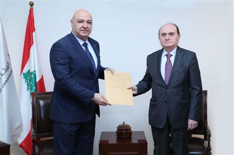 Joseph Aoun Submits Asset Declaration To Anti Corruption Commission L